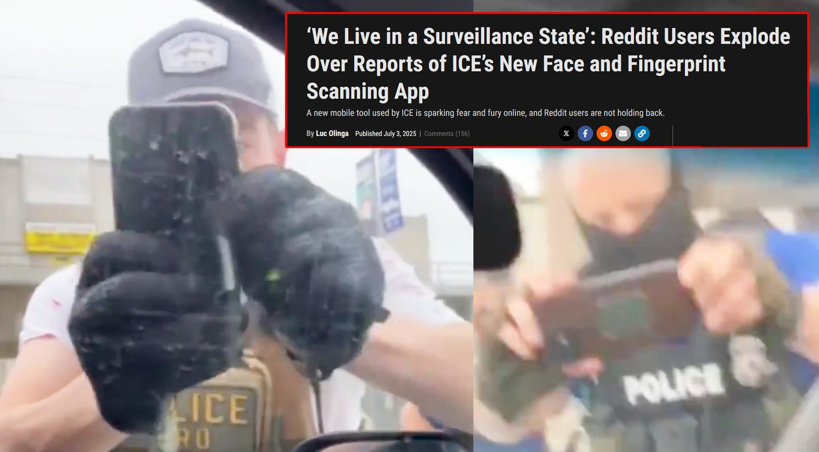 ICE's "Mobile Fortify" App: Expanding Biometric Surveillance
